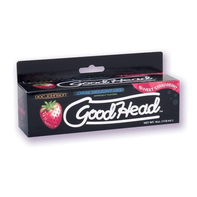 GoodHead Oral Delight Gel Strawberry 4oz, Doc Johnson | Satisfaction.com