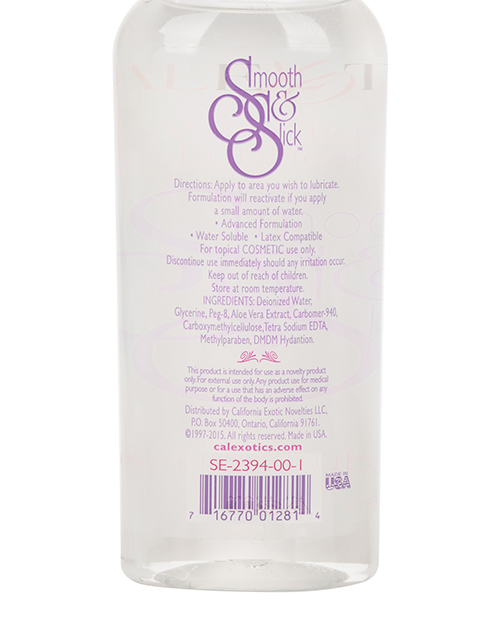 Smooth & Slick Water Based Lubricant 8oz, CalExotics | Satisfaction.com