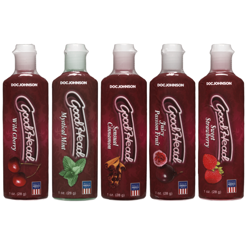 GoodHead Oral Delight Gel 5 Pack, Doc Johnson | Satisfaction.com