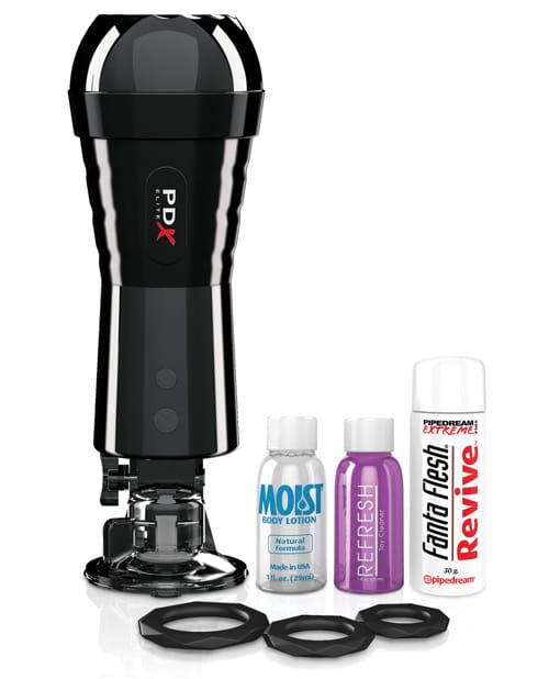 PDX Elite Cock Compressor Vibrating Stroker | Satisfaction.com
