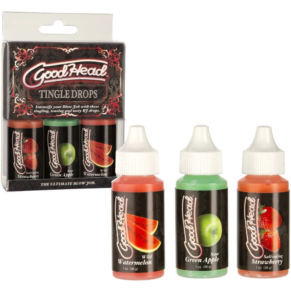 GoodHead Tingle Drops Strawberry Apple Watermelon | Satisfaction