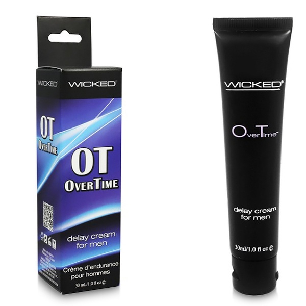 Wicked Overtime Delay Cream for Men 1oz (30ml) | Satisfaction.com