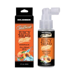 GoodHead Juicy Head Dry Mouth Spray Sour Peach 2oz (59ml ...